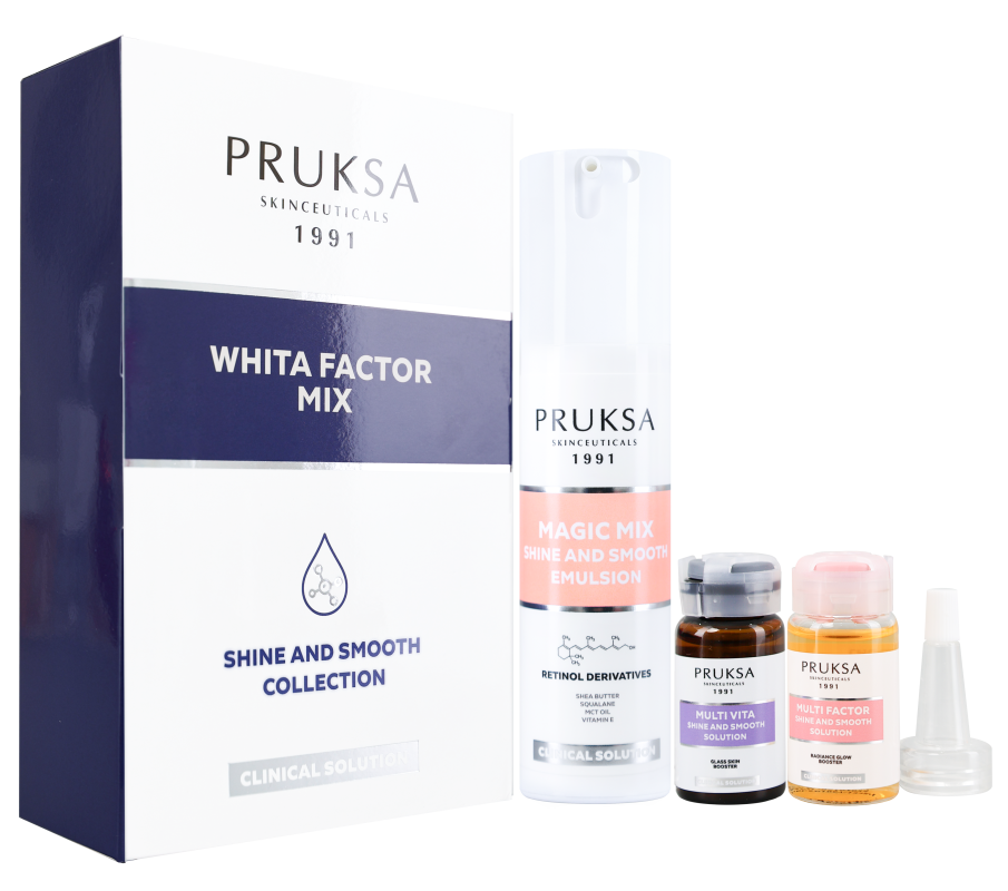 PRUKSA WHITA FACTOR MIX SHINE AND SMOOTH COLLECTION - pruksaclinic